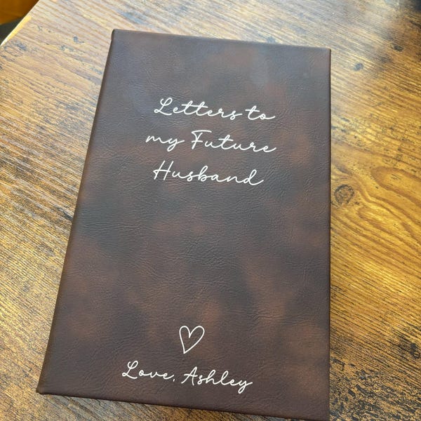 Matching Letters to My Wife and Letters to My Husband Journals, Love ...