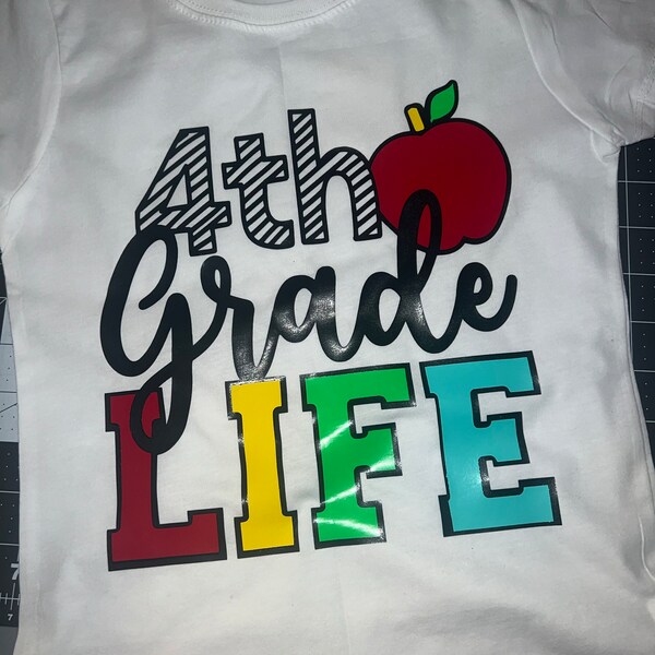 4th Grade Life Svg Eps Dxf Png Cutting Files for Silhouette Cameo ...