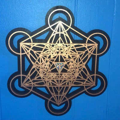 Ancient Future Mandala Wall Art 12 Metatron's - Etsy