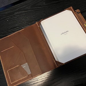 Personalized Vintage Leather Notepad Holder for TOPS Legal Pad - Etsy