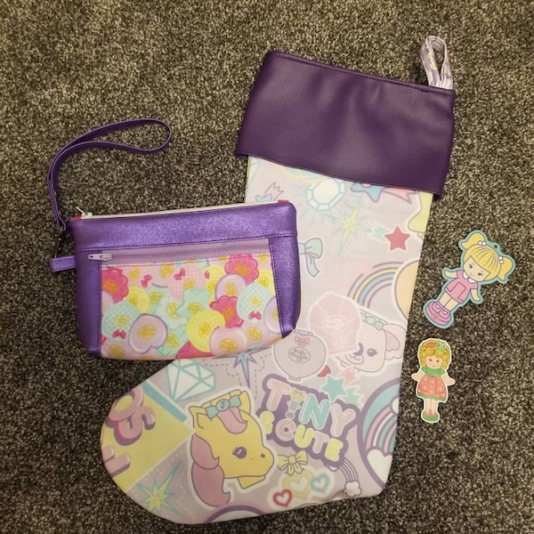 Pastel Kawaii Gamer Video Game Lined Zipper Wristlet Pouch - Etsy