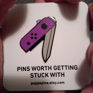 Nintendo Switchblade Pin the Original - Etsy