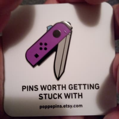 Nintendo Switchblade Pin the Original - Etsy