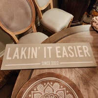 Custom Lake Sign With Lake Name and State Hand Painted, Wood Sign ...