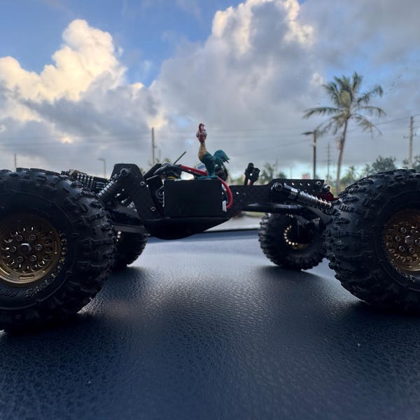 GATEKEEPER Competition Chassis KIT for SCX24 (COMP, Crawler, 1/24 ...