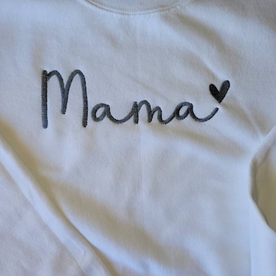 Mama Embroidery,mama Filled Stitch Embroidery,mama Embroidery Design ...