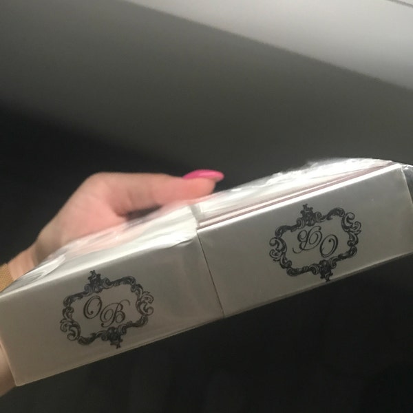 Set of Wedding Monogram Matchboxes * Personalized Matches * Custom ...