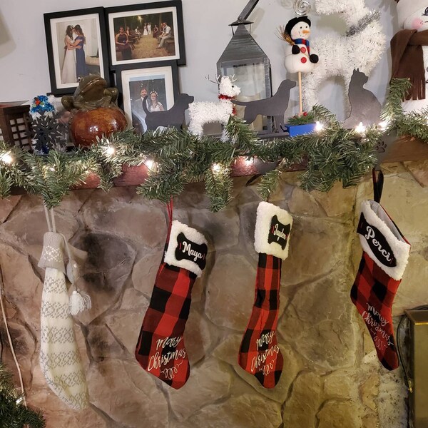 Kitten Christmas Stocking Holder - Etsy