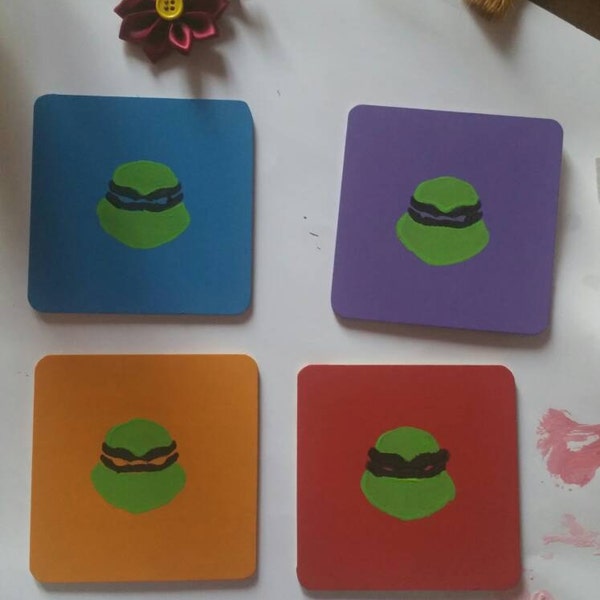 MUTANT TURTLE - Face Painting Stencil (mini) - Etsy