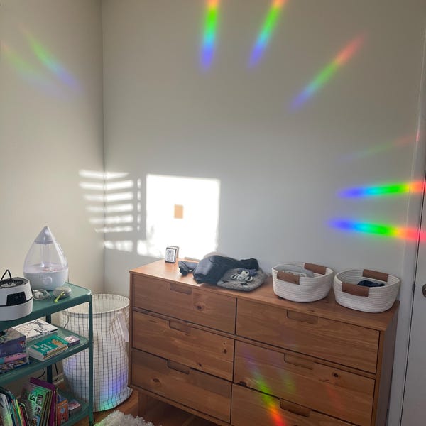 Suncatcher | Rainbow Sun Catcher Window Sticker | Cancer Research ...