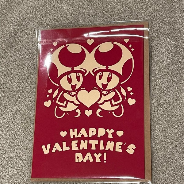 The Legend of Zelda - Link and Zelda Inspired Valentine's Paper Cutout ...