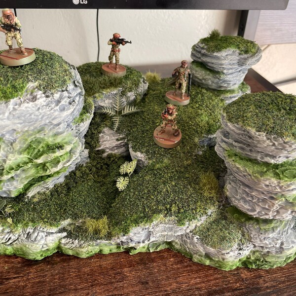 Arcane Sanctum STL File - Ancient Ruins - Wargame Terrain Miniature ...