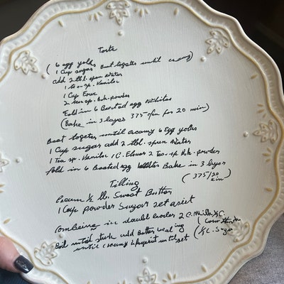 Custom Recipe Sign Personalized Recipe Decor Gift for Mom Sentimental ...