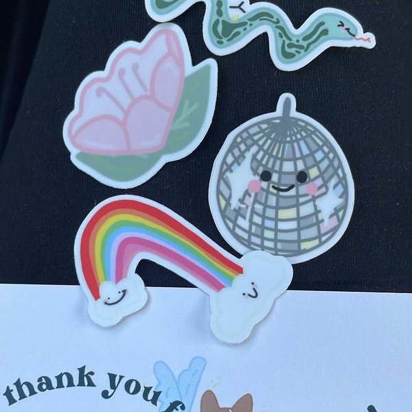 Thrift Tote Vinyl Sticker - Etsy