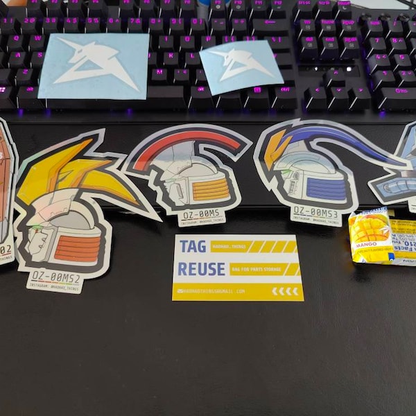 Anaheim Electronics Decal - Gundam - Etsy