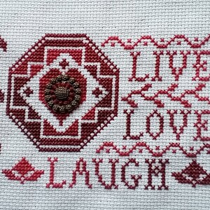 Home is My Happy Place DIGITAL DOWNLOAD Cross Stitch Pattern - Etsy