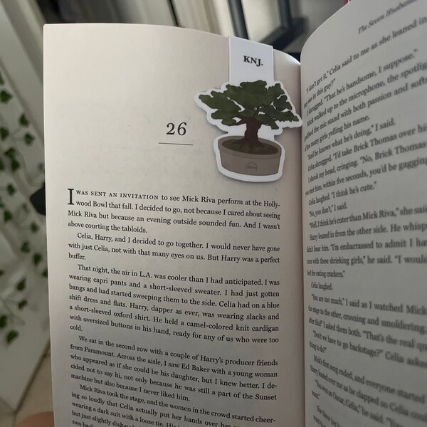 BTS Jooncore Aesthetic Bonsai Tree Namjoon Magnetic Bookmark - Etsy