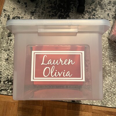 Children's Milestone Box DIY Kit Kids Memory Box Kit School Memory Box ...