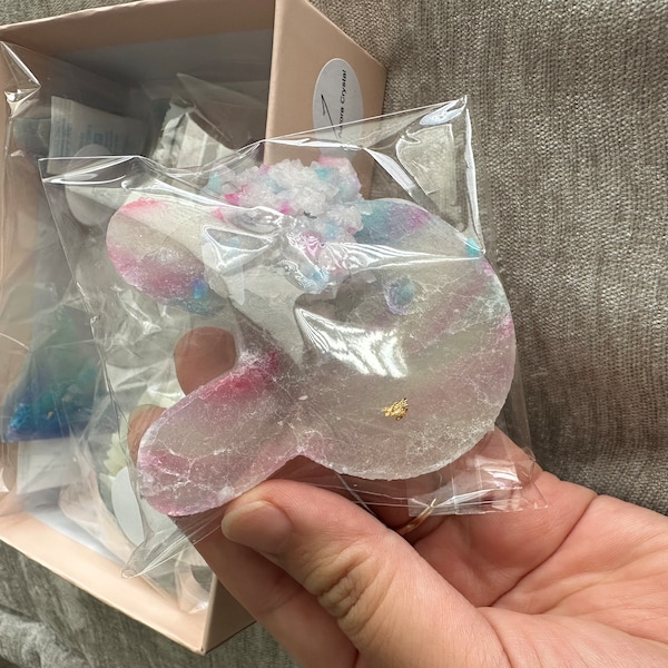 Lychee Aurora, Crystal Candy, Kohakutou, Edible Geode, Vegan, Gluten ...