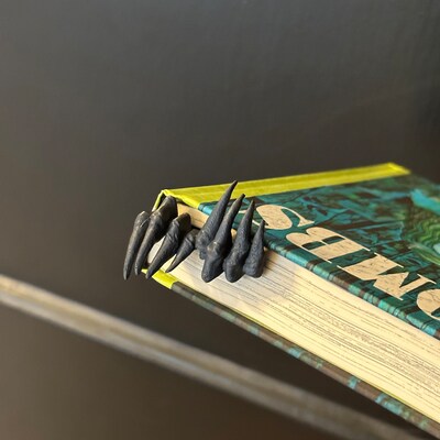Scary Claws Bookmark - Etsy