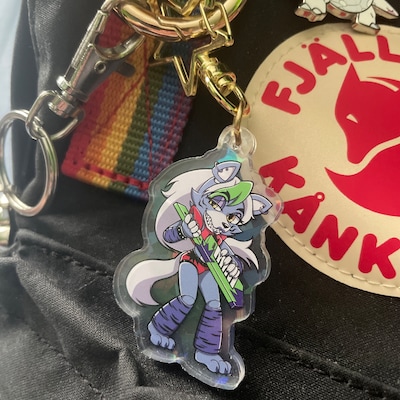 Frank Frankly welcome Home Two-sided Holographic Charm - Etsy