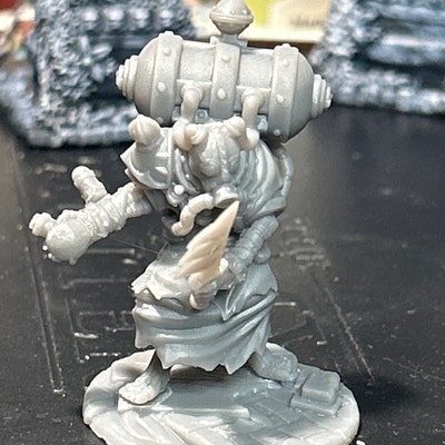 Runesmith on Foot Dwarven Kingdoms Ghamak Resin Miniatures for Tabletop ...