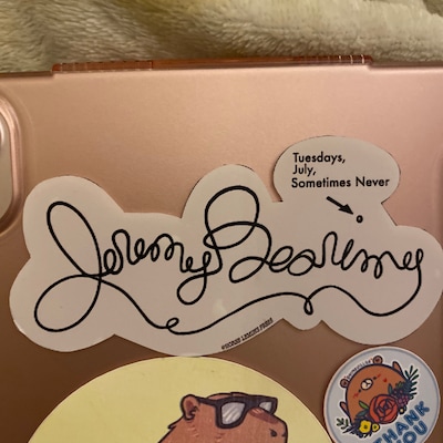 Jeremy Bearimy Weatherproof Vinyl the Good Place Sticker - Etsy