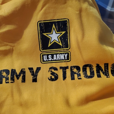 ARMY STRONG Star Logo HOODIE United State of America Military Army ...