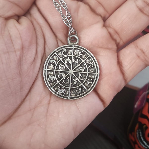 Steel Alphabet Medallion, Officially Licensed Mistborn Jewelry With ...