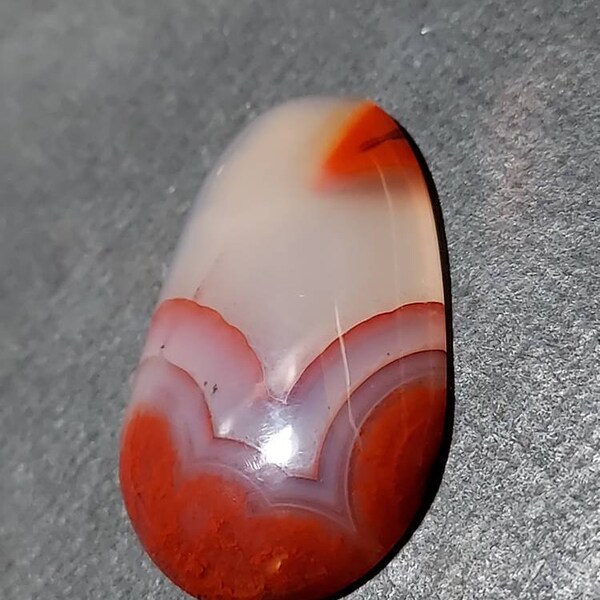 Laguna Agate Hand Cut Free Form Designer Cabochon With Fortification ...