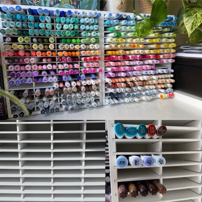 12x12 Paper Holder 16 Slot IKEA® or Desk - Etsy UK