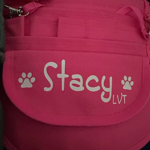 Custom Vet Tech Fanny Pack, Vet Tech Tool Belt, Vet Tech Organizer Belt ...