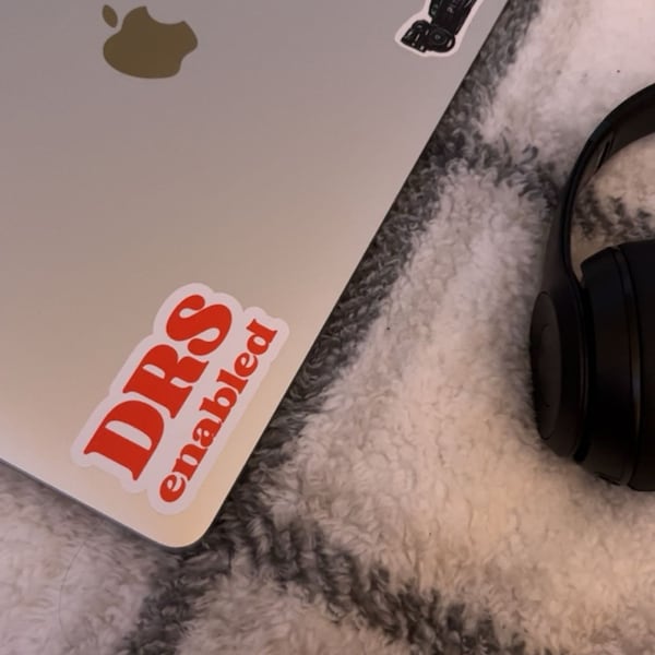 DRS Enabled Racing F1 Sticker Formula One Motorsport - Etsy