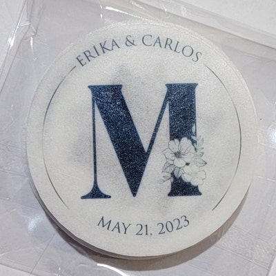 12 2.5 Custom Edible Cupcake Toppers, Circle Cupcake Topper, Edible ...