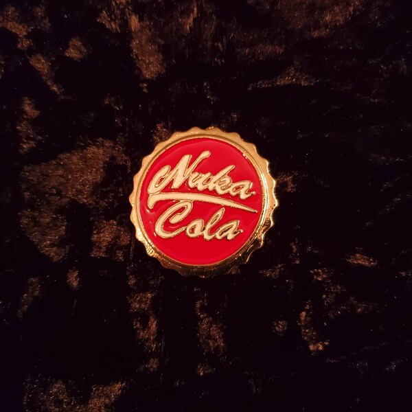 Nuka Cola Cap Pin 1.25 Inch Cosplay - Etsy