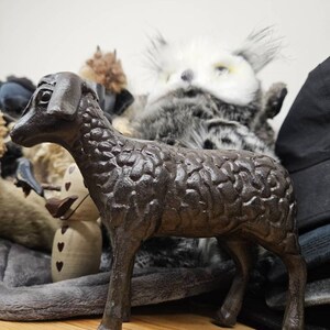 Cast Iron Metal Flying Pig Animal Farm Figurine Statue Home Garden ...