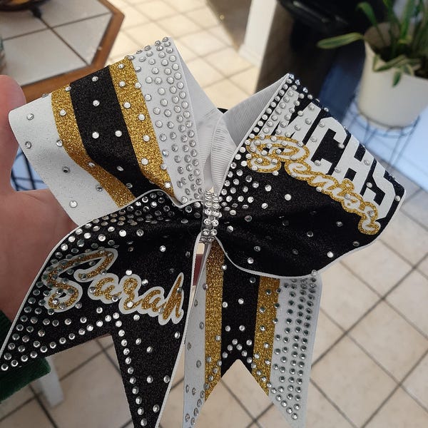 Custom Cheer Bows Designed in Your Team Colors. Price Listed is per ...