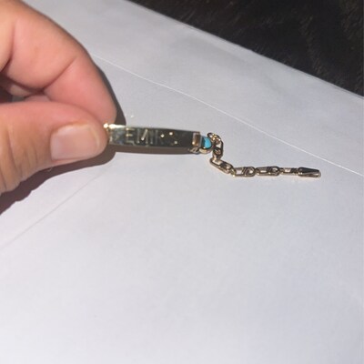 Sterling Silver 925 Safety Pin Bracelet Punk Goth Charm Safety Pin ...