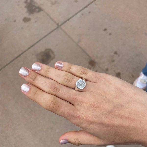 Custom Signet Ring Wax Seal, Wax Seal Ring, Custom Wax Seal Ring ...