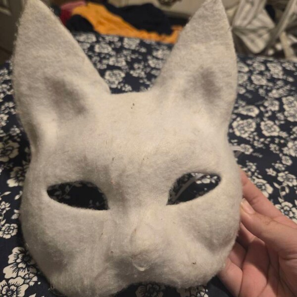 Starter Therian Mask + Optional Larger Ears + Customizable Eye Plastic ...