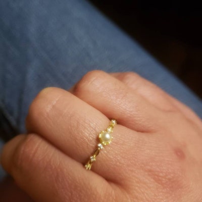 Gold Dna Ring Gold Twist Band Ring Double Helix Ring Thin - Etsy