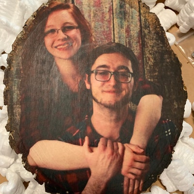 Best Friend Gift, Tree Slice Art, Wood Slab Decor, Birthday Gifts for ...