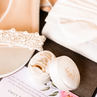 THREE SLOT Ring Box, Three Slot Velvet Ring Box, Three Slot Wedding ...