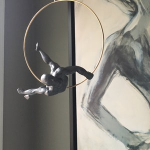 Ceiling Decoration Aerial Acrobats Ring Sculptures Gymnast Art - Etsy