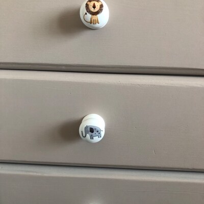 Farm Animals Drawer Knobs Drawer Pulls Dresser Pulls. - Etsy