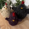 Poppy the Chicken Knitting Pattern ORIGINAL, Knit Chicken Pattern ...