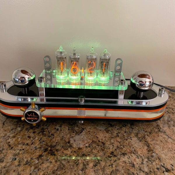 Nixie Tube Clock Kit 2.3 With IN-4 Tubes in Wood Box - Etsy