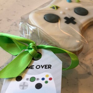 Video Game Favor Tags Printable Video Game Party Favor Tags Gamer Party ...