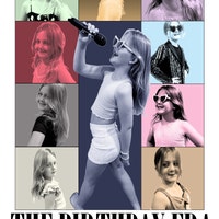 Custom Eras Poster | Era Poster Your Photos | Teenage Era Party ...