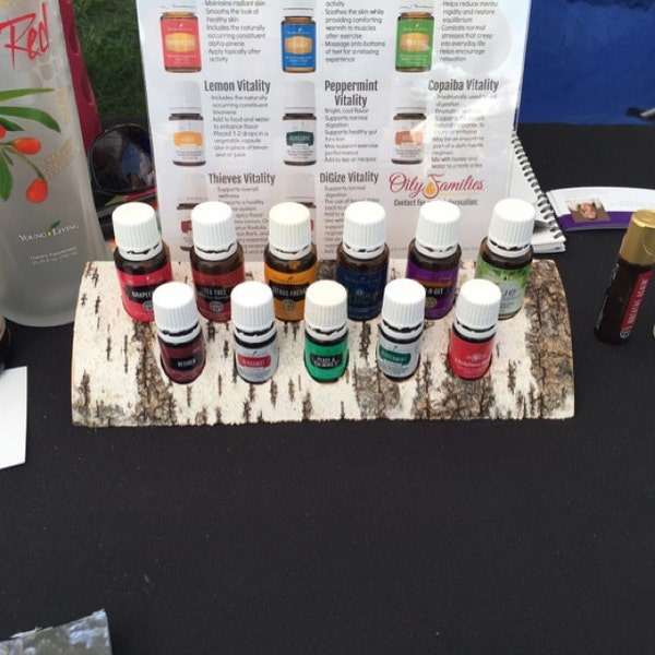 Red Oak Four Tier Essential Oil Holder - Etsy